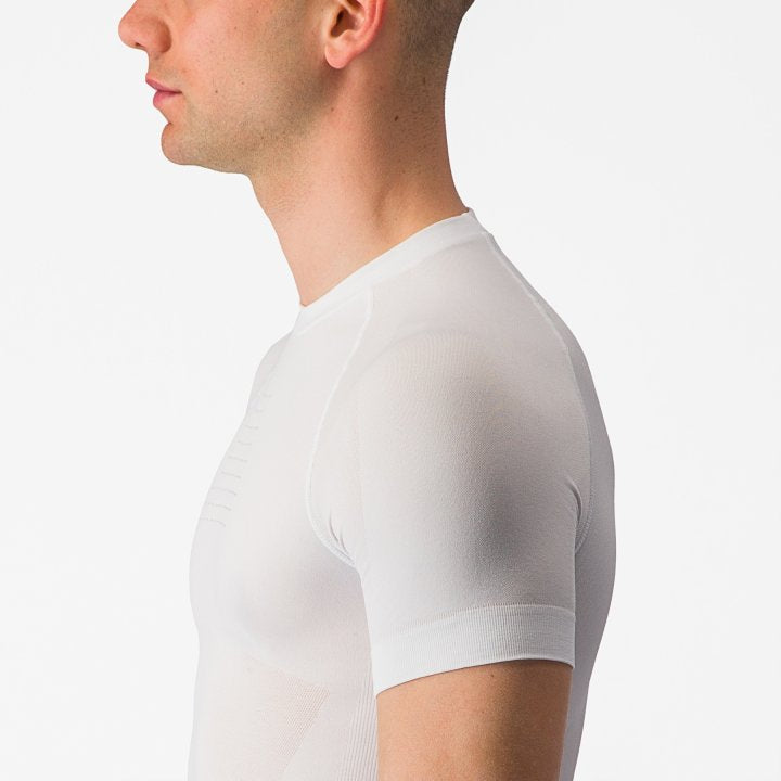 CASTELLI MEN'S CORE SEAMLESS BASE LAYER SS WHITE – Ferrobike HK